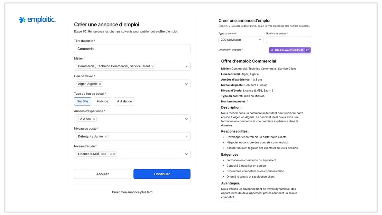 Recrutez mieux avec Emploitic IA - Emploitic blog